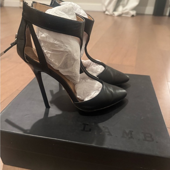 L.A.M.B. | Shoes | Lamb Elegant Black High Heels | Poshmark